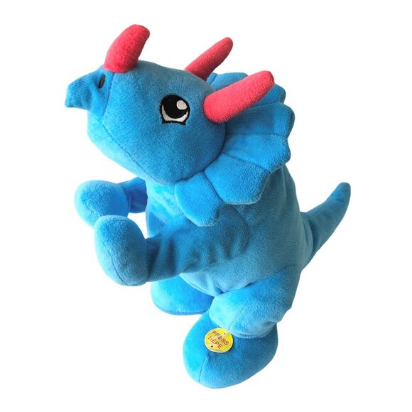 Ryan's World | Toys | Ryans World Roaring Blue Dinosaur Plush Sound ...